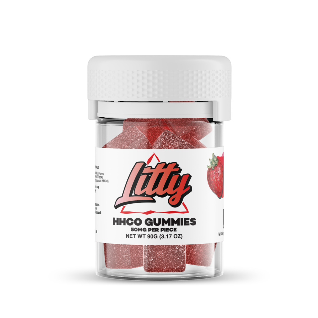 Strawberry Litty HHC-O Gummies 1000mg – Canably Marketplace