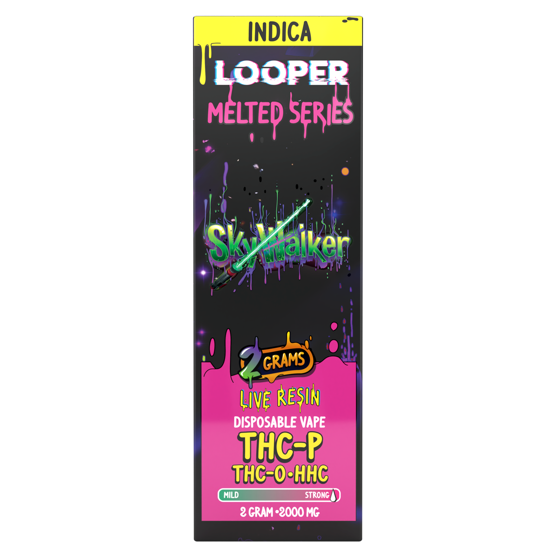 Looper Melted Series Live Resin Disp. Vape 2gr – Canably Marketplace Looper Melted Series Live Resin Disp. Vape 2gr – Canably Marketplace