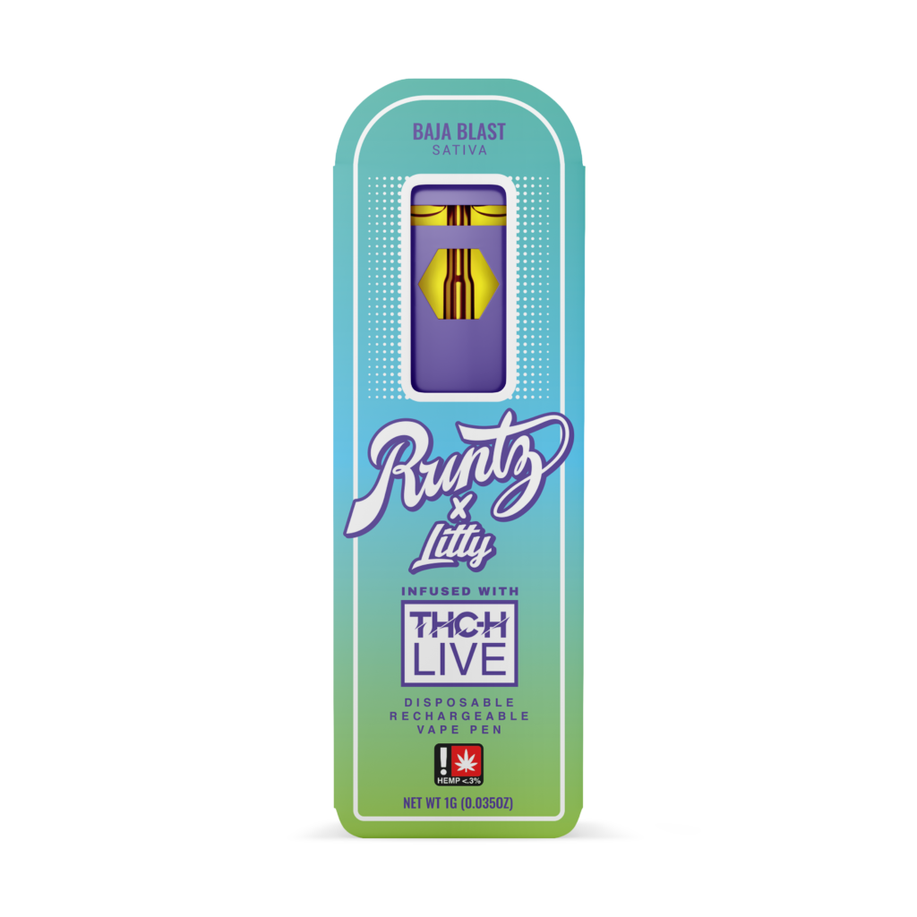 Runtz Baja Blast (Sativa) - THCH Disp. Vape 1gr – Canably Marketplace Runtz Baja Blast (Sativa) - THCH Disp. Vape 1gr – Canably Marketplace