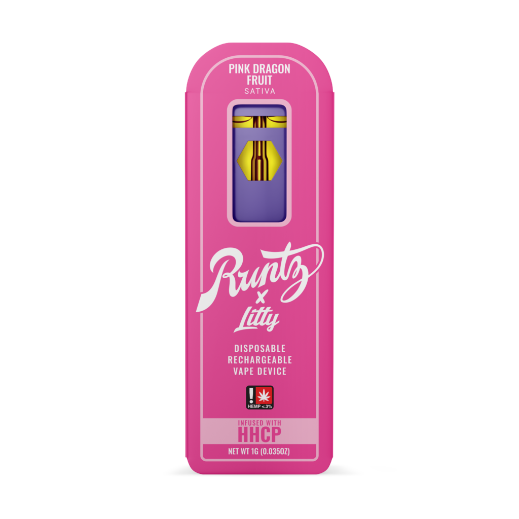 Runtz Pink Dragon Fruit (Sativa) - HHC-P Disp. Vape 1gr – Canably ...