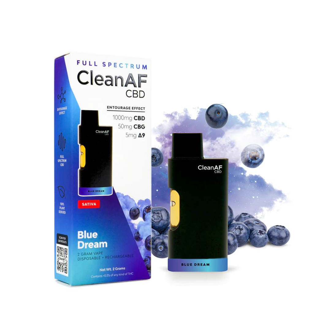 CleanAF CDB Full Spectrum Vape – Canably Marketplace